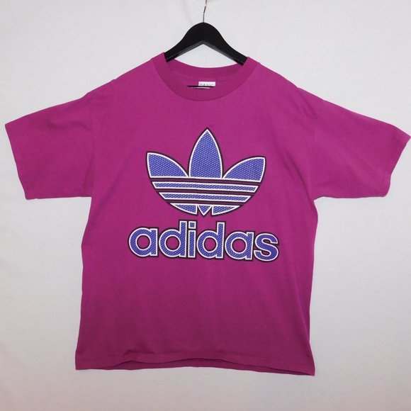 adidas | Shirts | Vintage 99s Adidas Big Logo Bootleg Basic Editions ...